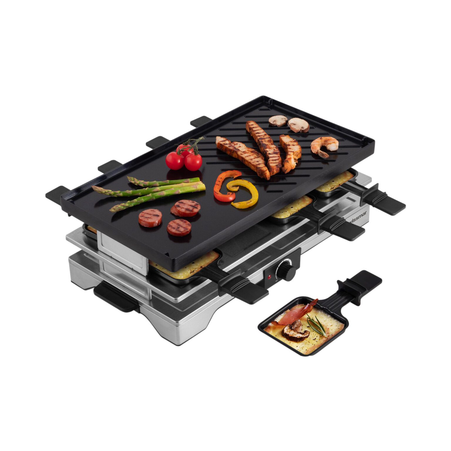 8 Person Indoor & Outdoor Raclette Grill | Alpine Express